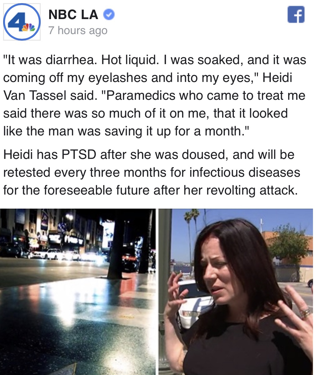 Homeless Man Throws Bucket Of Hot Diarrhea On Woman’s Face – ScotchSquatch